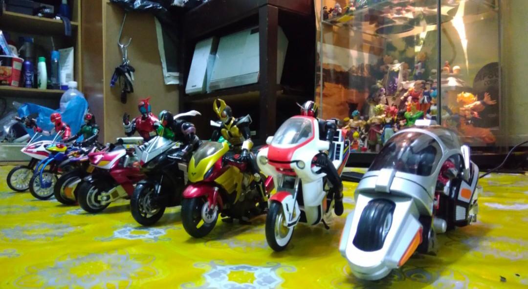 Kamen rider & bike, Hobbies & Toys, Toys & Games on Carousell