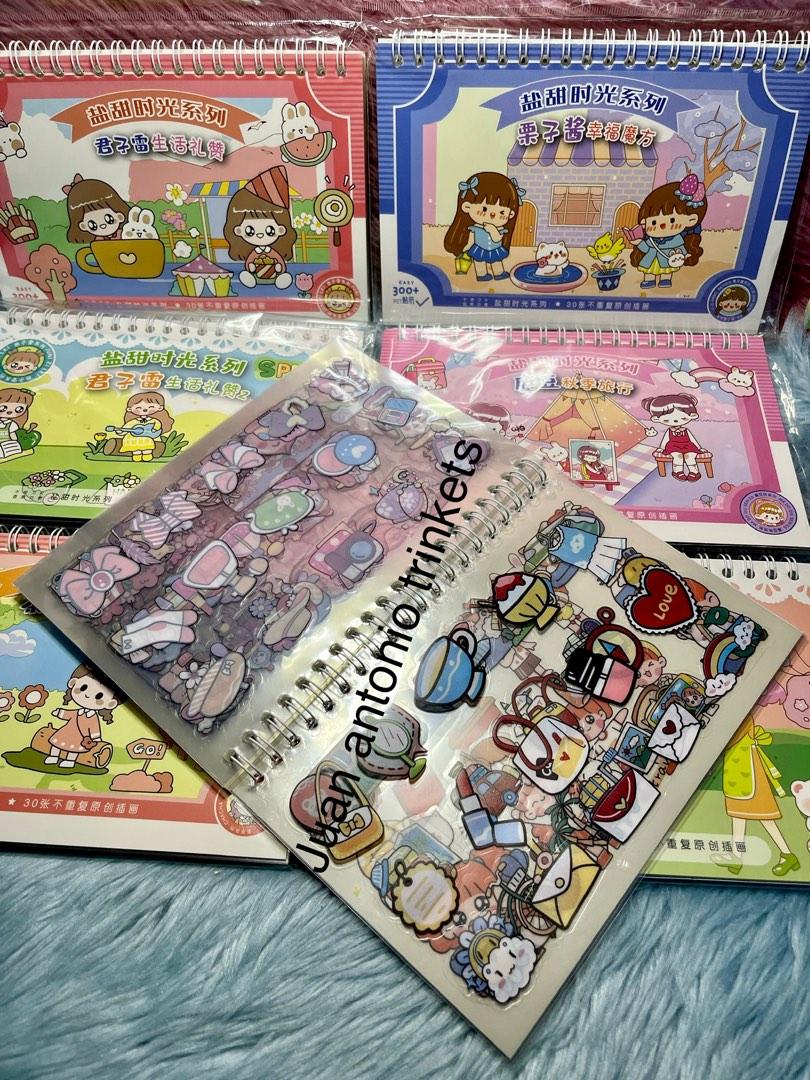 Kawaii Waterproof Cute Sticker Book, Hobbies & Toys, Stationary & Craft ...