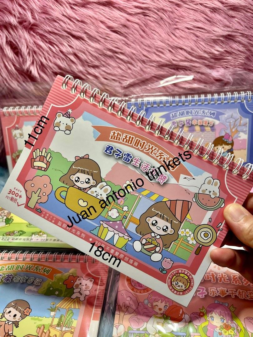 Kawaii Waterproof Cute Sticker Book, Hobbies & Toys, Stationary & Craft ...