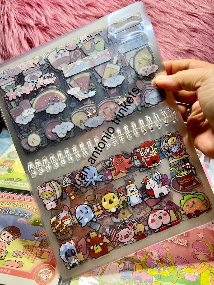 Kawaii Waterproof Cute Sticker Book, Hobbies & Toys, Stationary & Craft ...