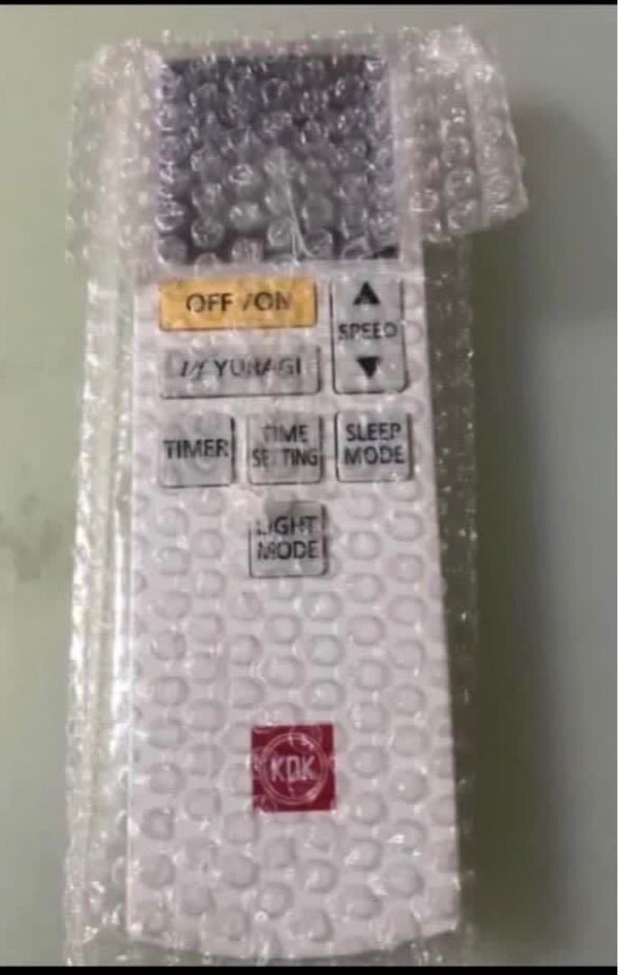 KDK FAN REMOTE CONTROL T60AW (100% GENUINE ORIGINAL), Furniture & Home ...