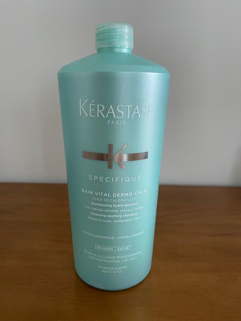 Kerastase Specifique Bain Vital Dermo-Calm Shampoo, 1L (Collect by 07/ ...