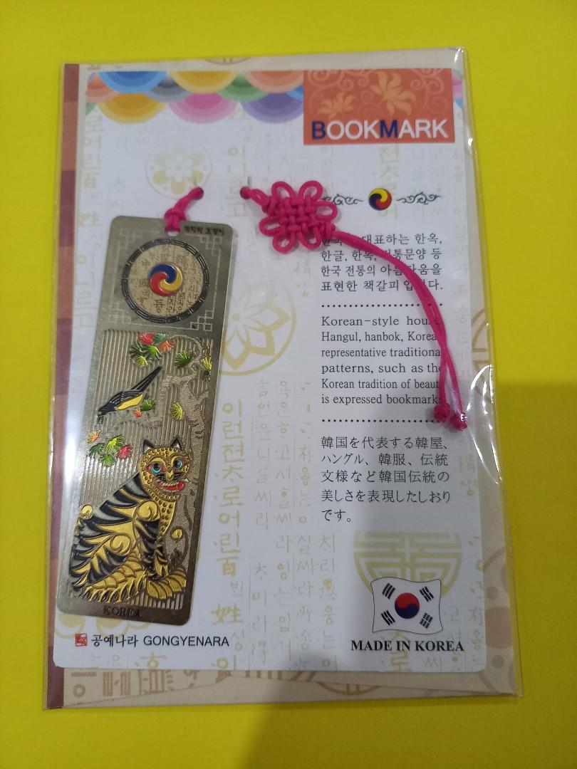 Korean Bookmark B, Hobbies & Toys, Stationery & Craft, Other Stationery ...