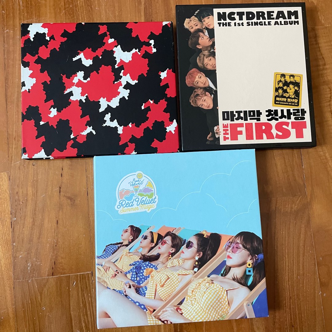 kpop album clearances - NCT, STRAY KIDS, RED VELVET, IZONE, CLC, GI-DLE ...