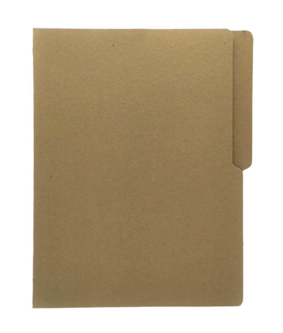 Kraft File Folder 18 pts Thick Short Letter Size, Hobbies & Toys ...