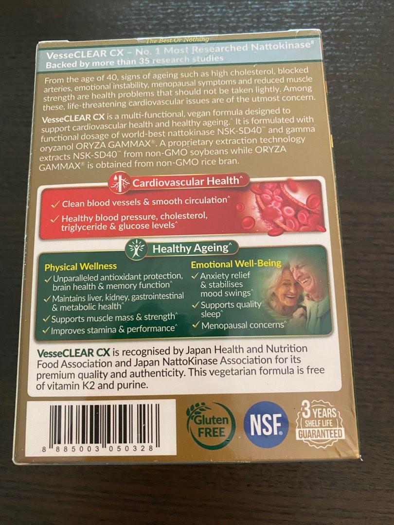 Labo Nutrition VesseClear CX, Health & Nutrition, Health Supplements, Vitamins & Supplements on ...