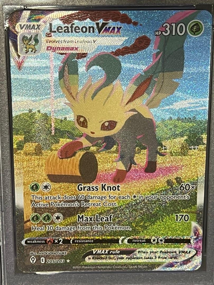 Leafeon VMax Evolving Skies PSA 10 - Alternate Art, Hobbies & Toys ...