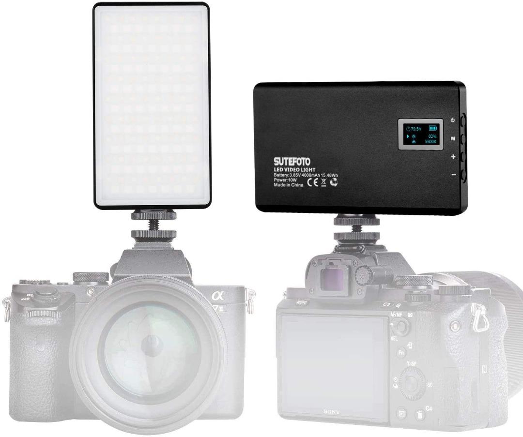 "LED Video Light Mini Camera Light Usb Charging Aluminum Alloy ...