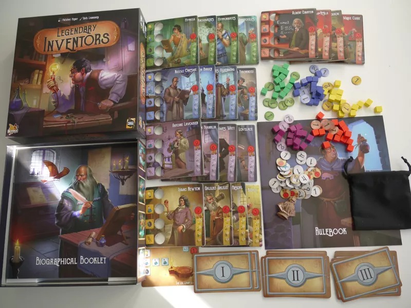 Legendary Inventors Board Game, Hobbies & Toys, Toys & Games on Carousell