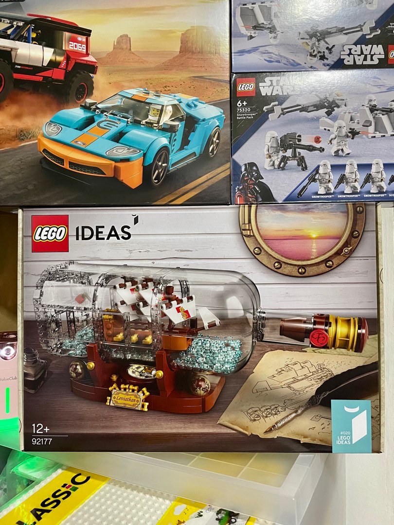 Lego Ideas 92177 Ship in Bottle, Hobbies & Toys, Toys & Games on Carousell