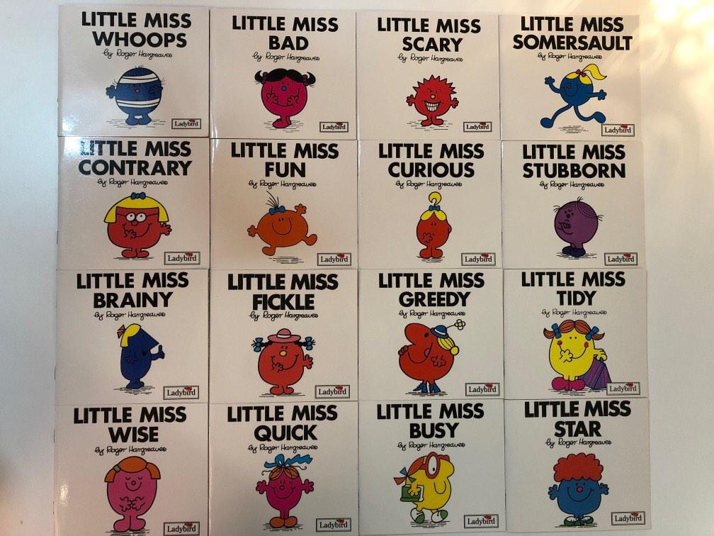 Little Miss Complete Collection 33 Books Ladybird / Puffin, Hobbies ...
