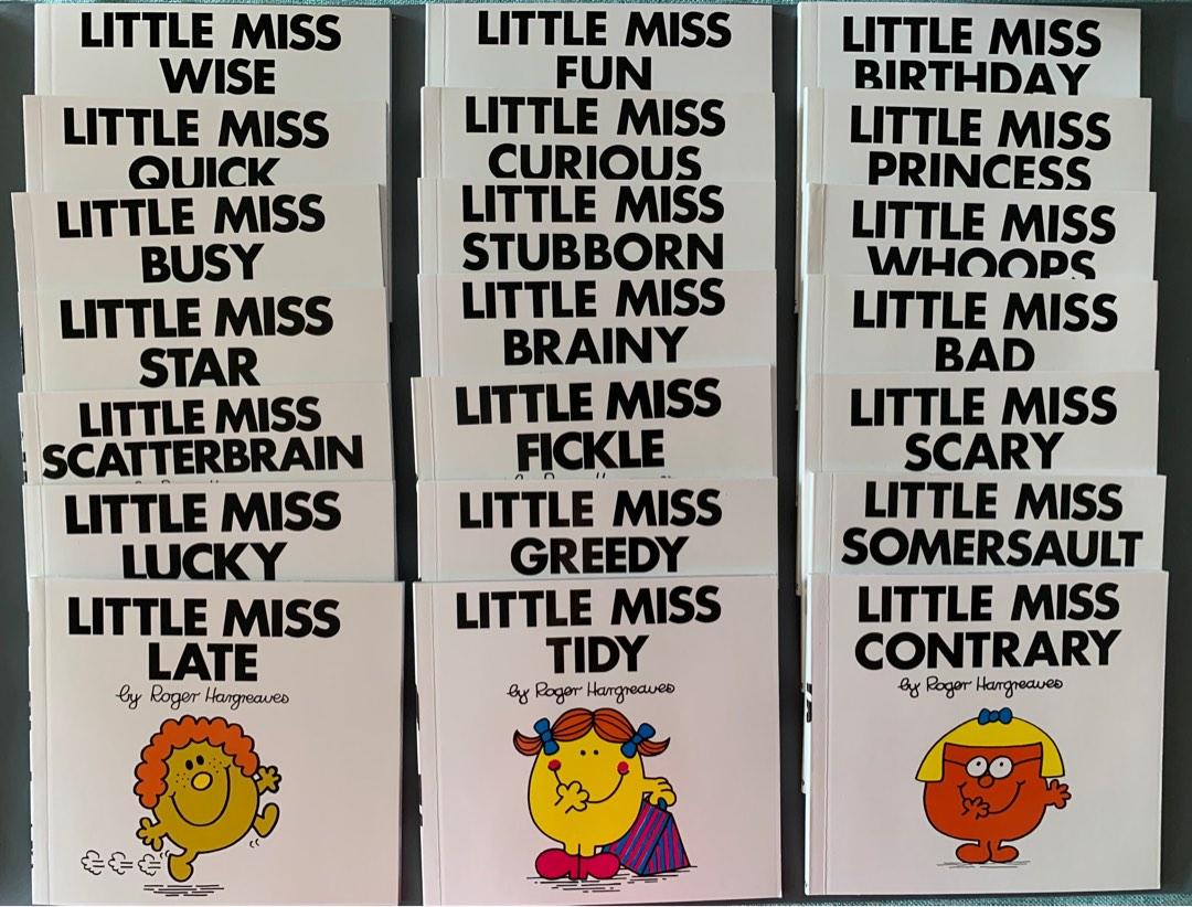 Little Miss (The Complete Collection) 36 books, Hobbies & Toys, Books ...