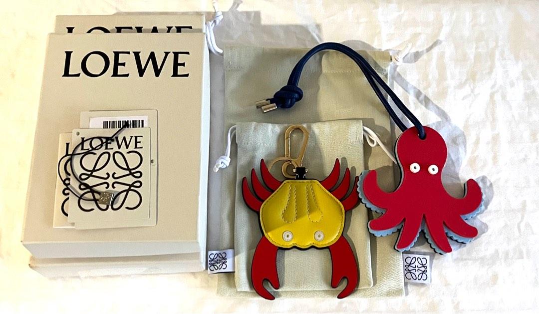 Loewe Crab & Octopus Charms!, Luxury, Accessories on Carousell