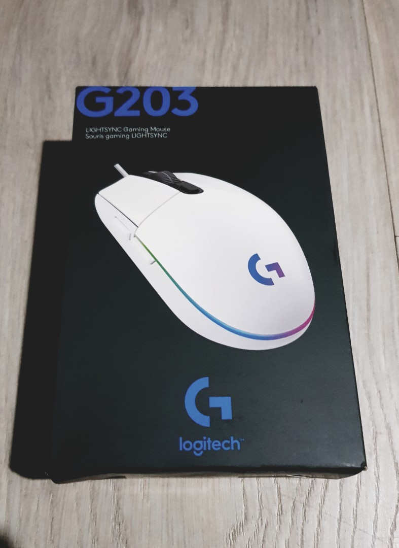 Logitech G203 Lightsync RGB Wired Gaming Mouse, Computers & Tech, Parts ...