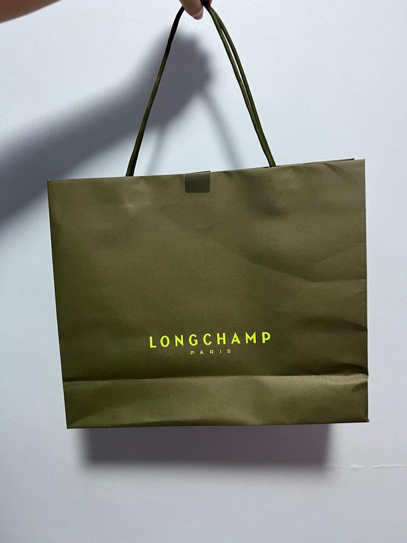 Longchamp and Coach paper bag & box thick quality , Luxury, Bags ...