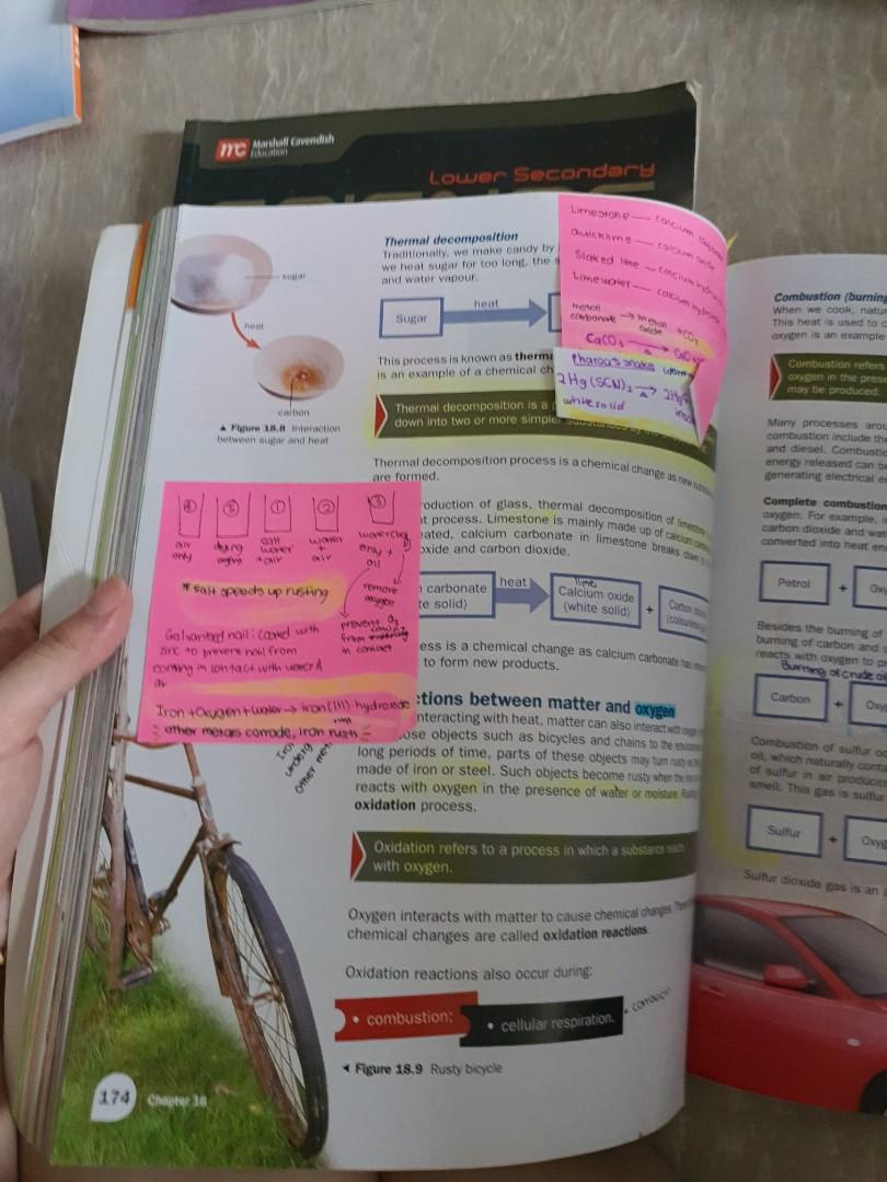 Lower secondary MC Science Matters volume A and B, Hobbies & Toys ...