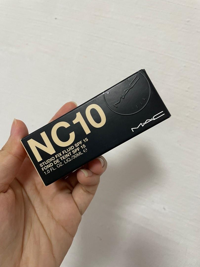 MAC Studio Fix foundation NC10, Beauty & Personal Care, Face, Makeup on ...