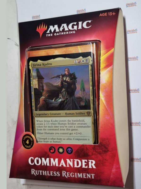 Magic: The Gathering Ruthless Regiment Ikoria Commander Deck, Hobbies ...