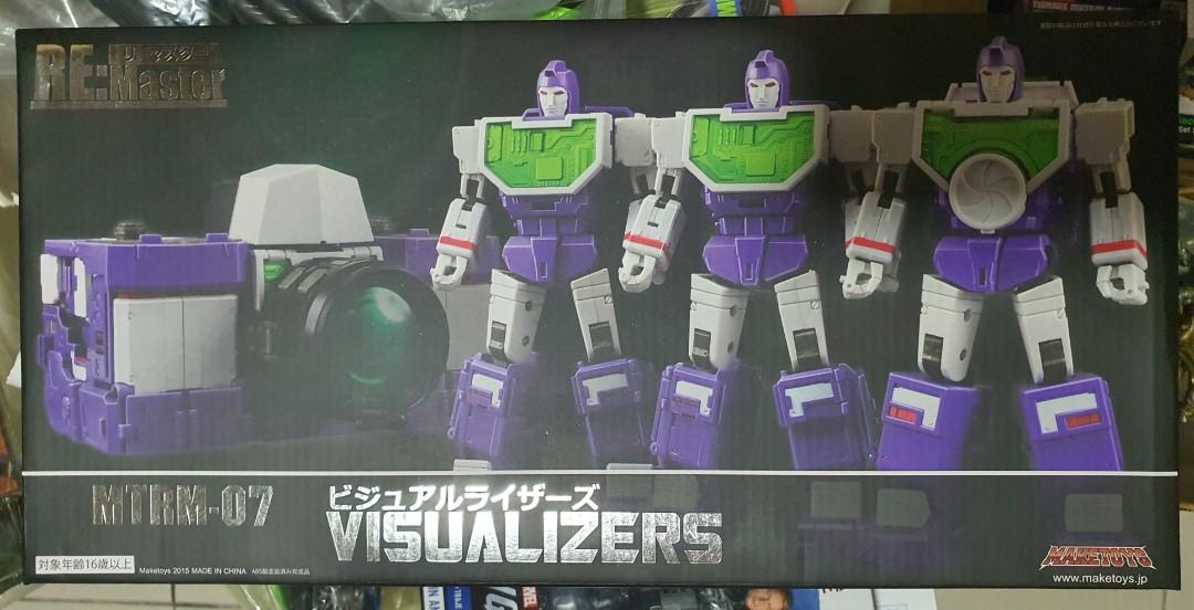 Maketoys Transformers MTRM-07 VISUALIZERS, Reflector, Hasbro ...