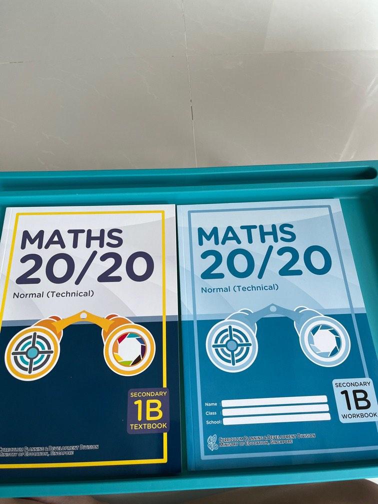 Maths 20/20 Normal (Technical) Secondary 1B Workbook, Hobbies & Toys ...