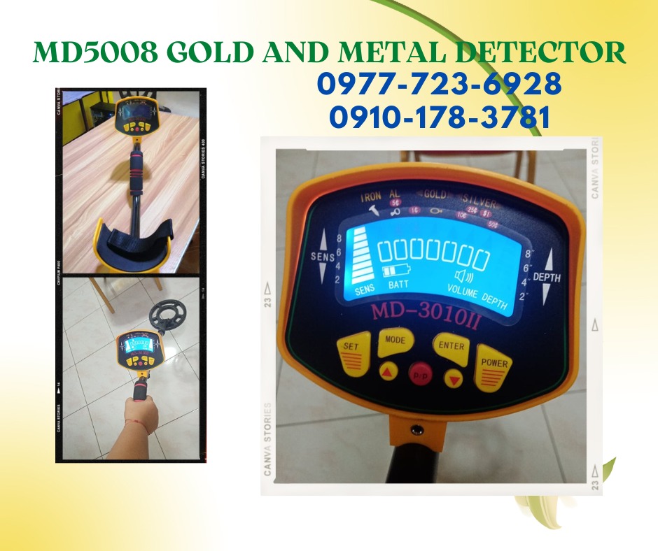 MD3010ii Digital Scanner Gold and Metal Detector, Sports Equipment ...