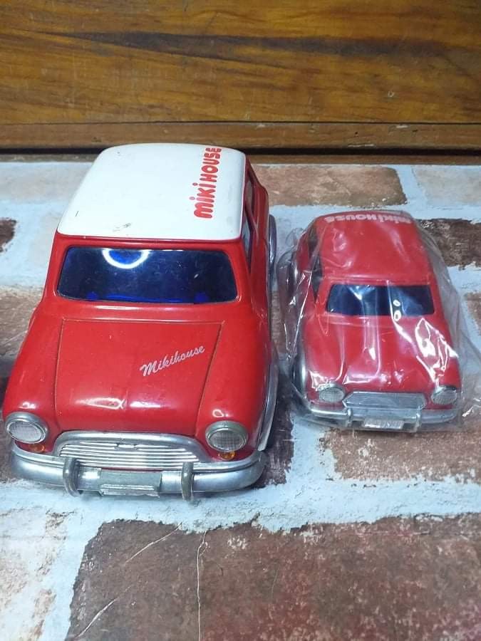 MIKIHOUSE MINI COOPER TIN TOYS, Hobbies & Toys, Toys & Games on Carousell