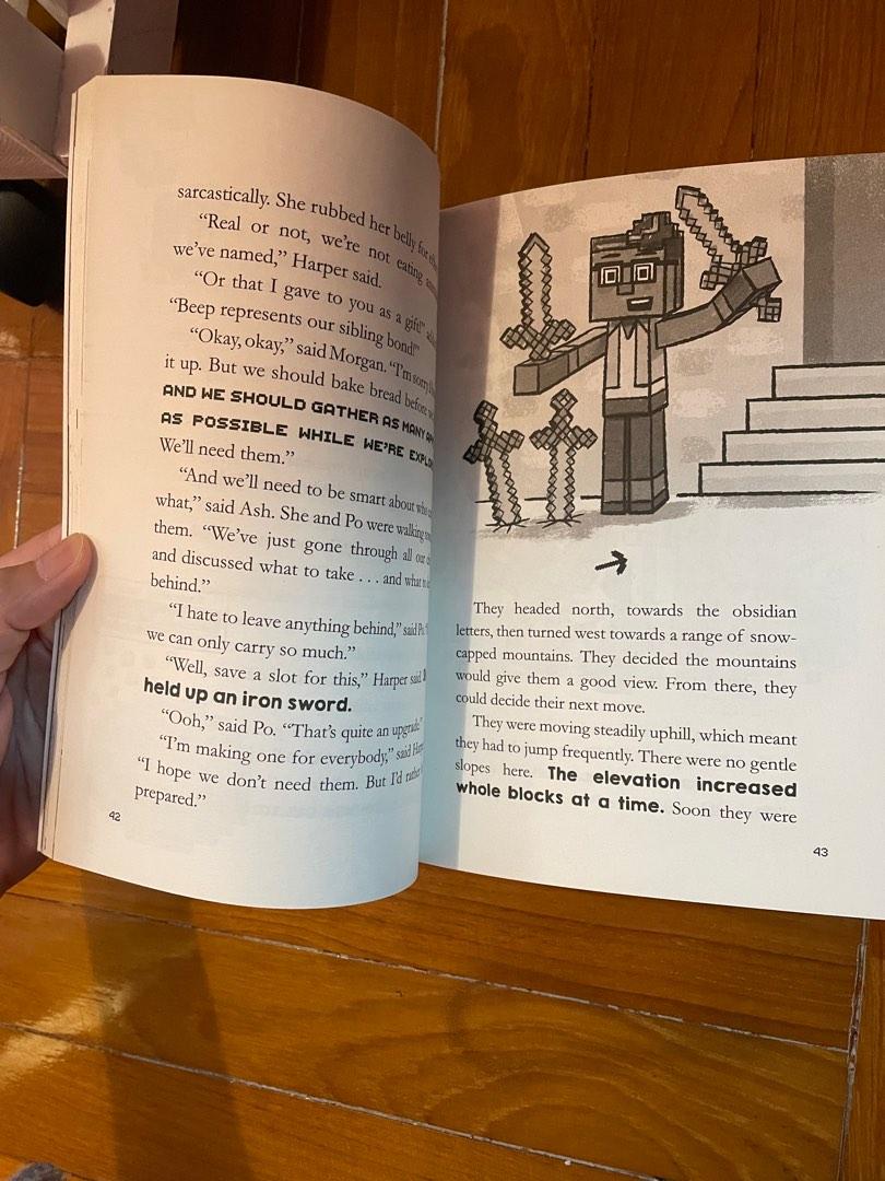 Minecraft storybook, 興趣及遊戲, 書本 & 文具, 小說及非小說 - Carousell