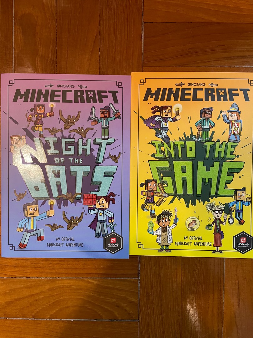 Minecraft storybook, 興趣及遊戲, 書本 & 文具, 小說及非小說 - Carousell
