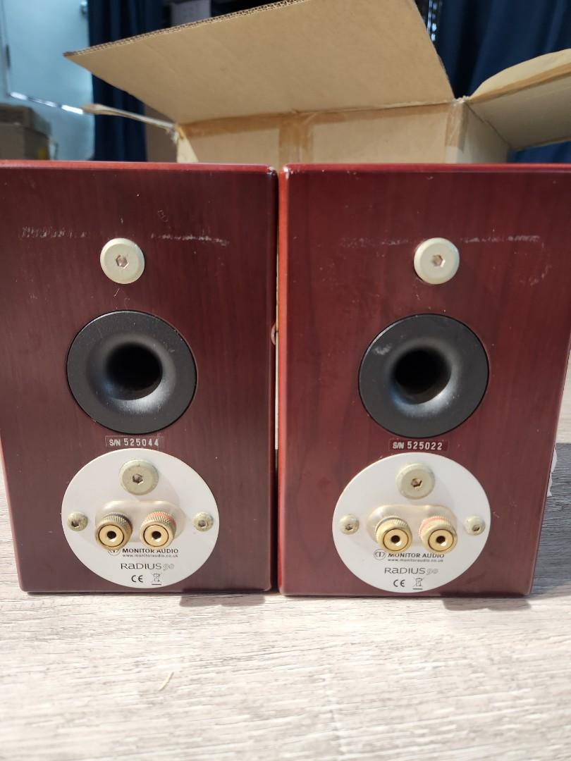 11 x Monitor Audio Radius Speakers (6 x radius 90 with 2 stands / 3 x ...
