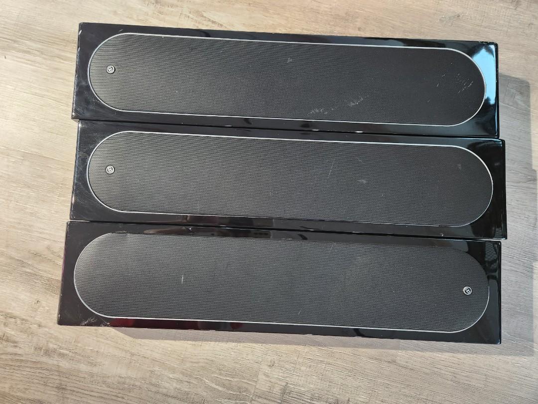 11 x Monitor Audio Radius Speakers (6 x radius 90 with 2 stands / 3 x ...