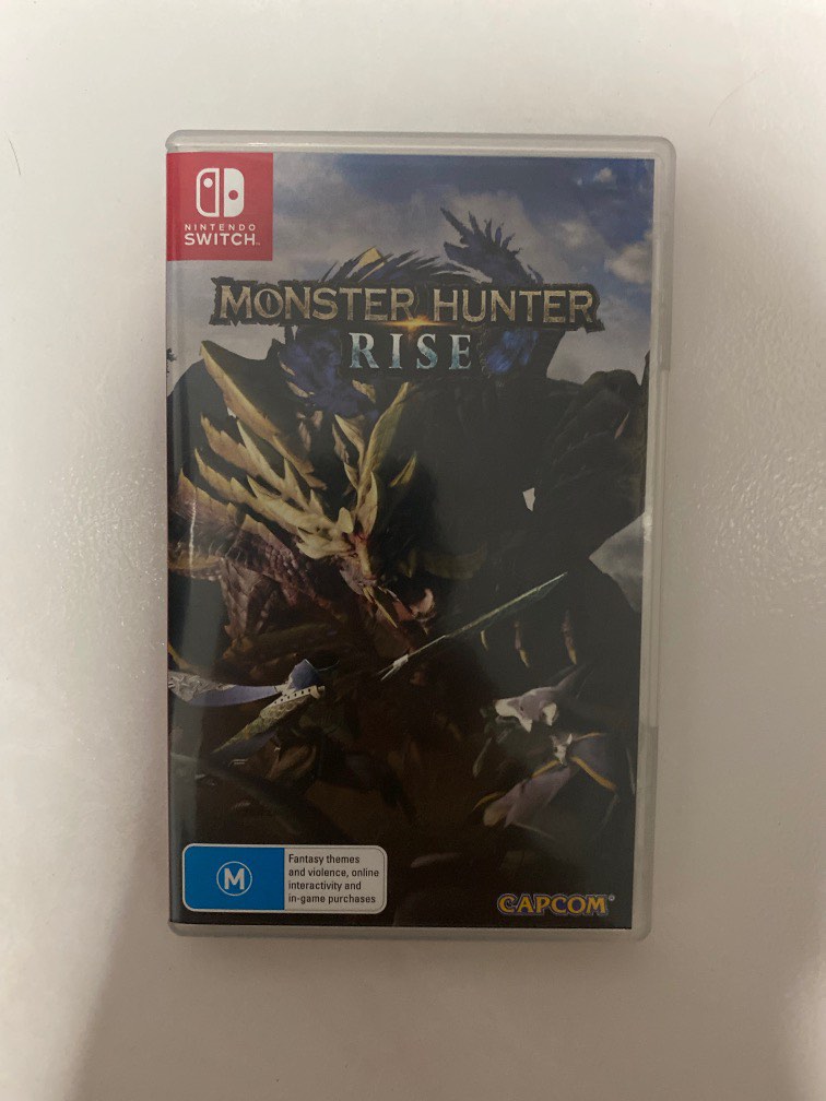 Monster Hunter Rise, Video Gaming, Video Games, Nintendo on Carousell