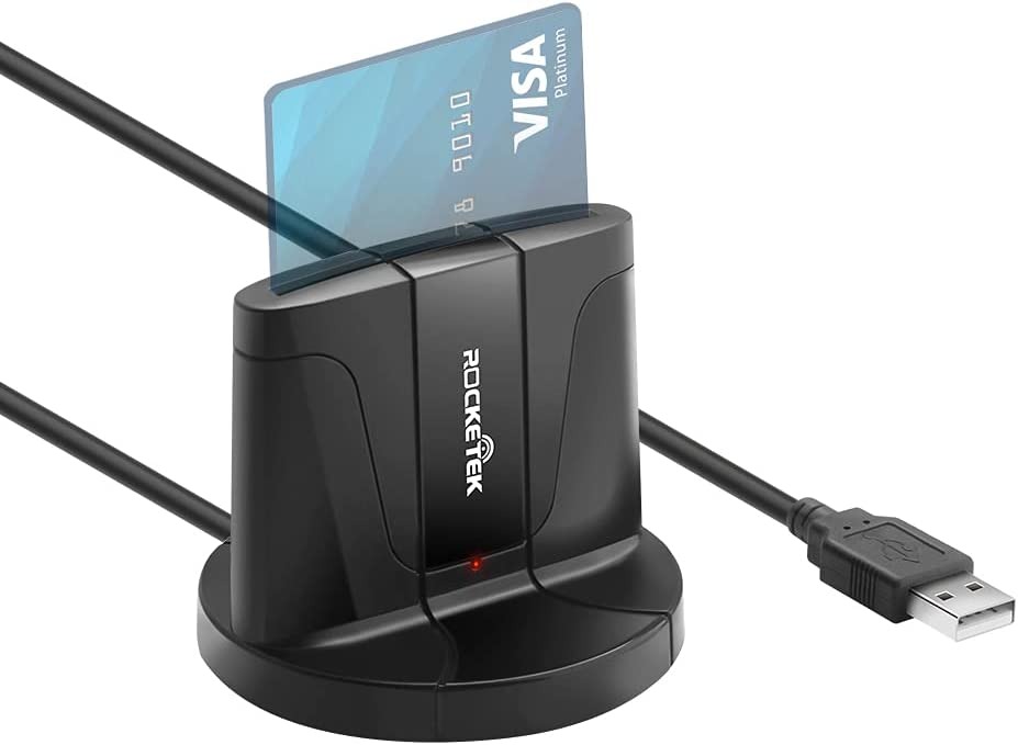 "MTAKYA USB Smart Card Reader, DOD Military USB Public Access CAC Card ...