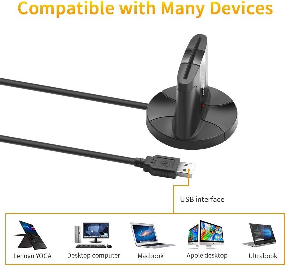 "MTAKYA USB Smart Card Reader, DOD Military USB Public Access CAC Card ...