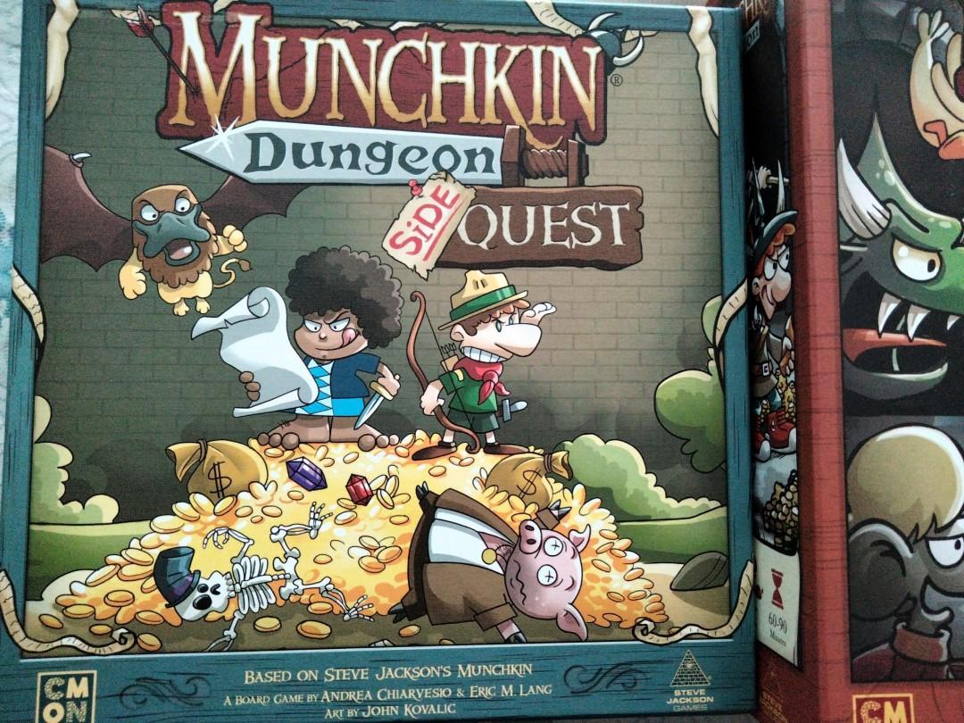 Munchkin Dungeons and all expansions, Hobbies & Toys, Toys & Games on ...