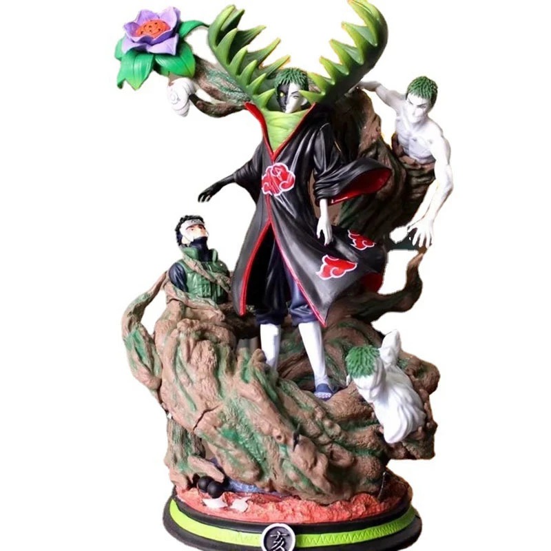 Naruto Shippuden Anime Figure Zetsu Akatsuki Statue 38cm GK Toys Gift ...