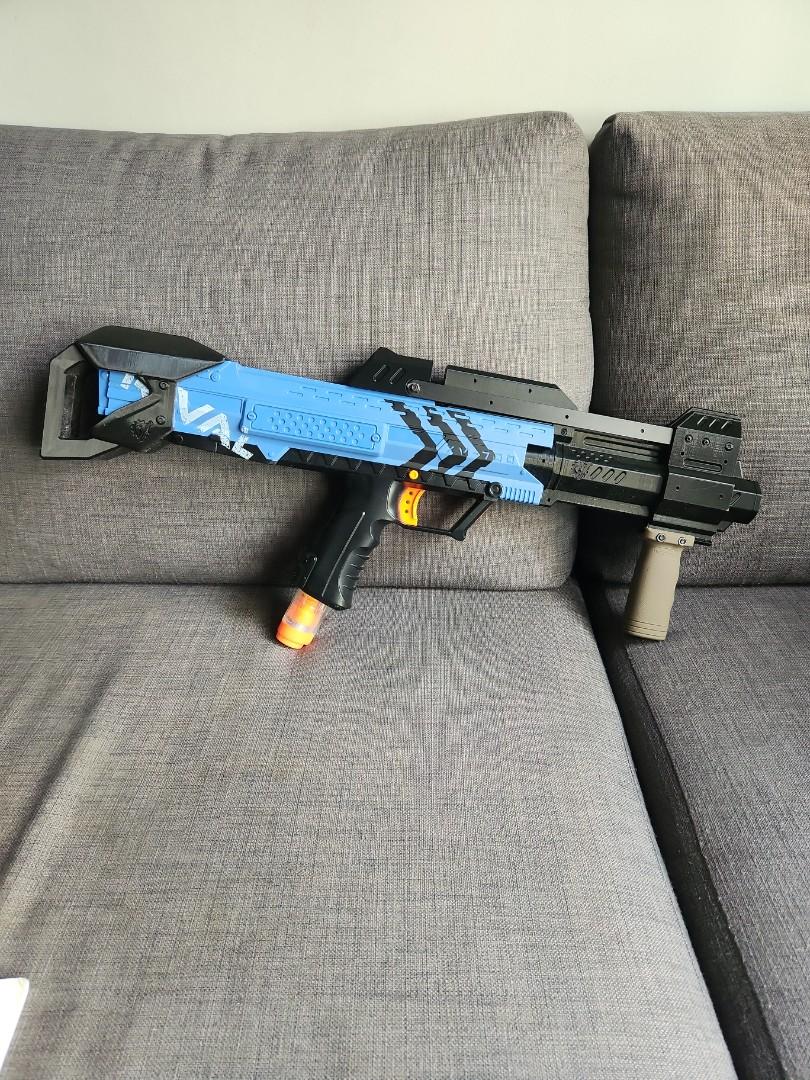 Nerf Rival Apollo blaster with Worker pump mod, Hobbies & Toys, Toys ...