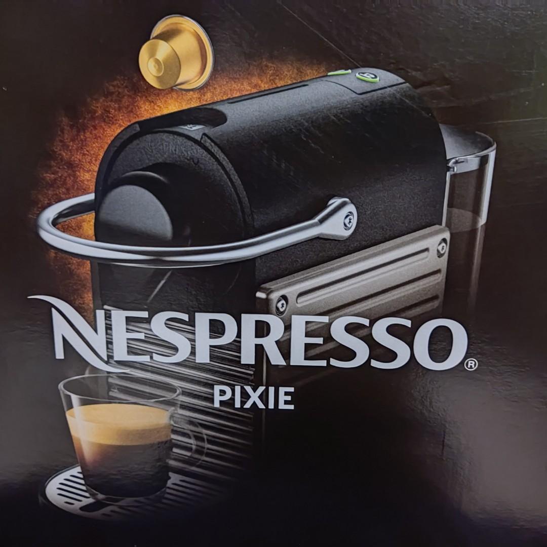 Nespresso Pixie + Aeroccino3 milk frother, TV & Home Appliances ...