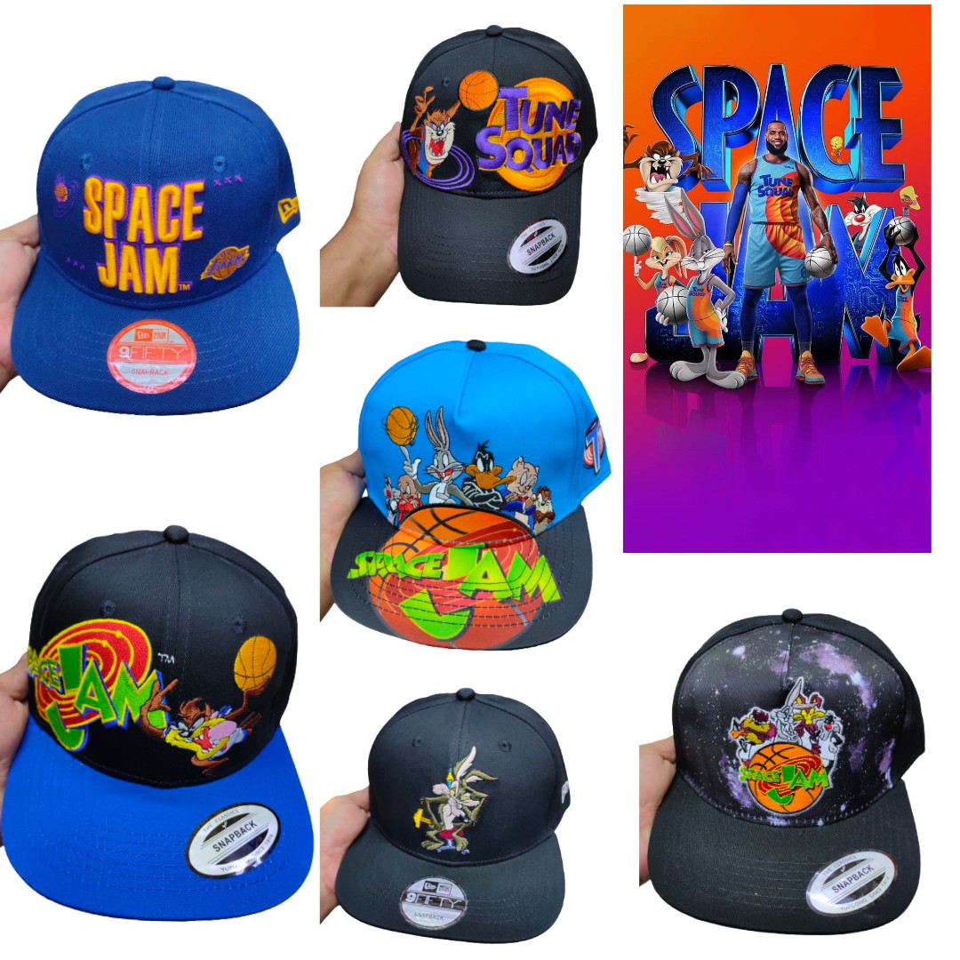 New cartoon cap looney tunes squad topi bugs bunny snapback space jam ...