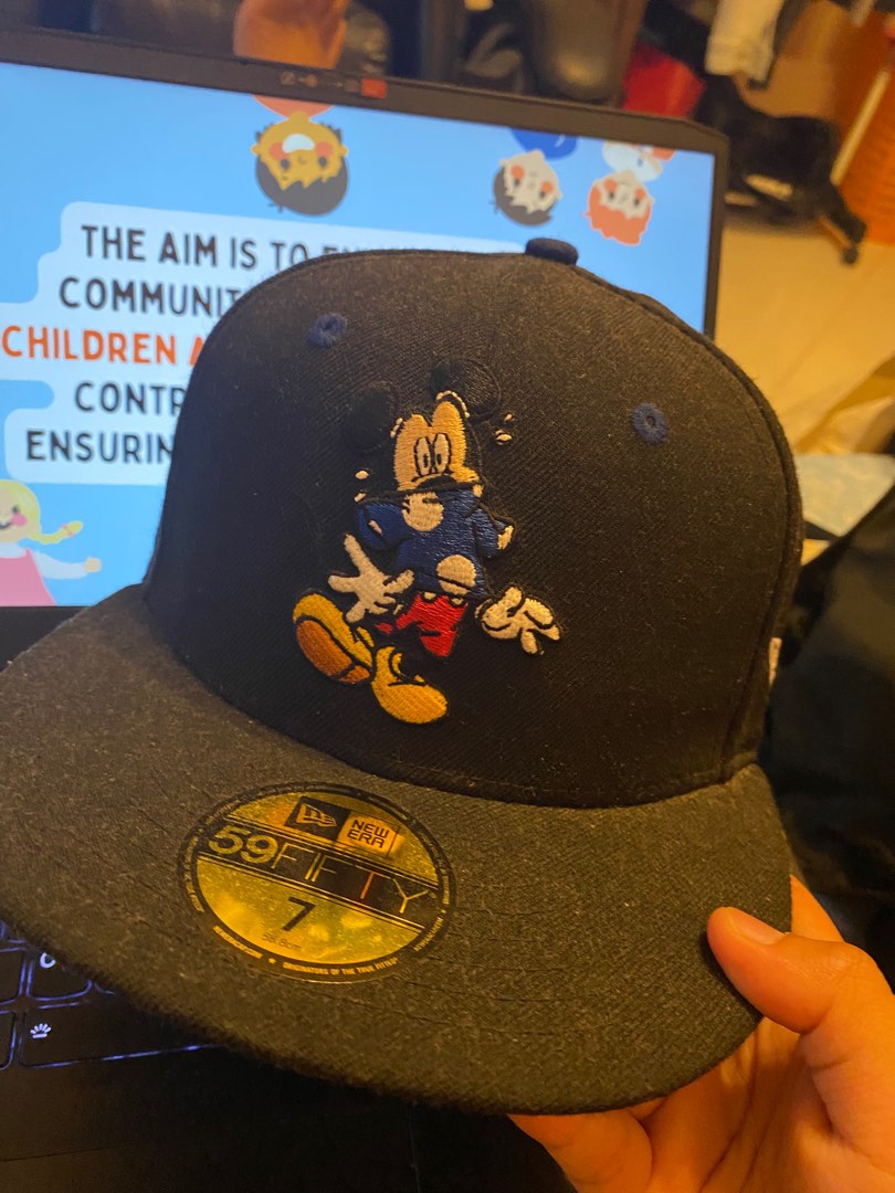 New Era Mickey Mouse (Size 7), Men's Fashion, Watches & Accessories ...