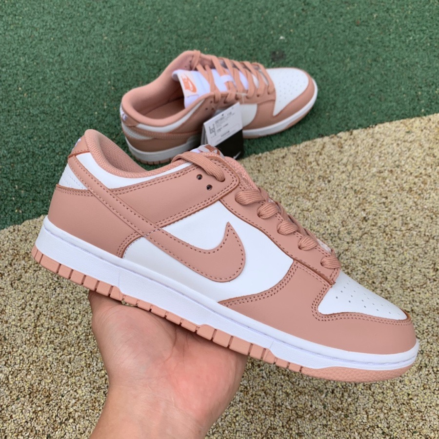 Nike Dunk Low "Rose Whisper", Women's Fashion, Footwear, Sneakers on ...