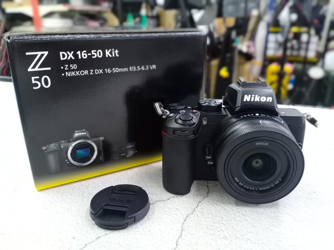 Nikon Z50 DX 16-50mm vr kit, Photography, Cameras on Carousell