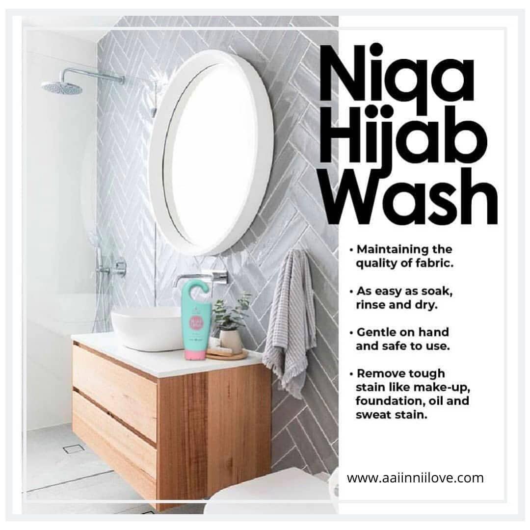 Niqa Hijab Wash, Women's Fashion, Muslimah Fashion, Hijabs on Carousell