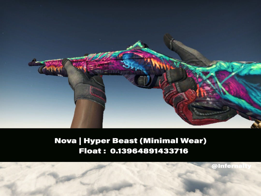Nova Hyper Beast MW CSGO SKINS KNIVES, Video Gaming, Gaming Accessories ...