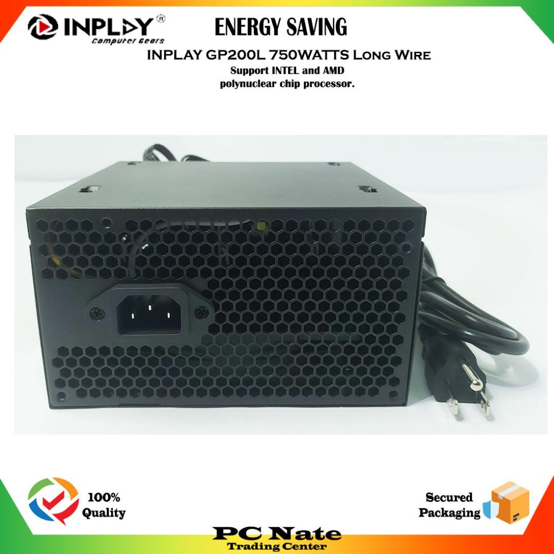 NPLAY GP200L 750WATTS Long Wire (Support INTEL and AMD polynuclear chip ...