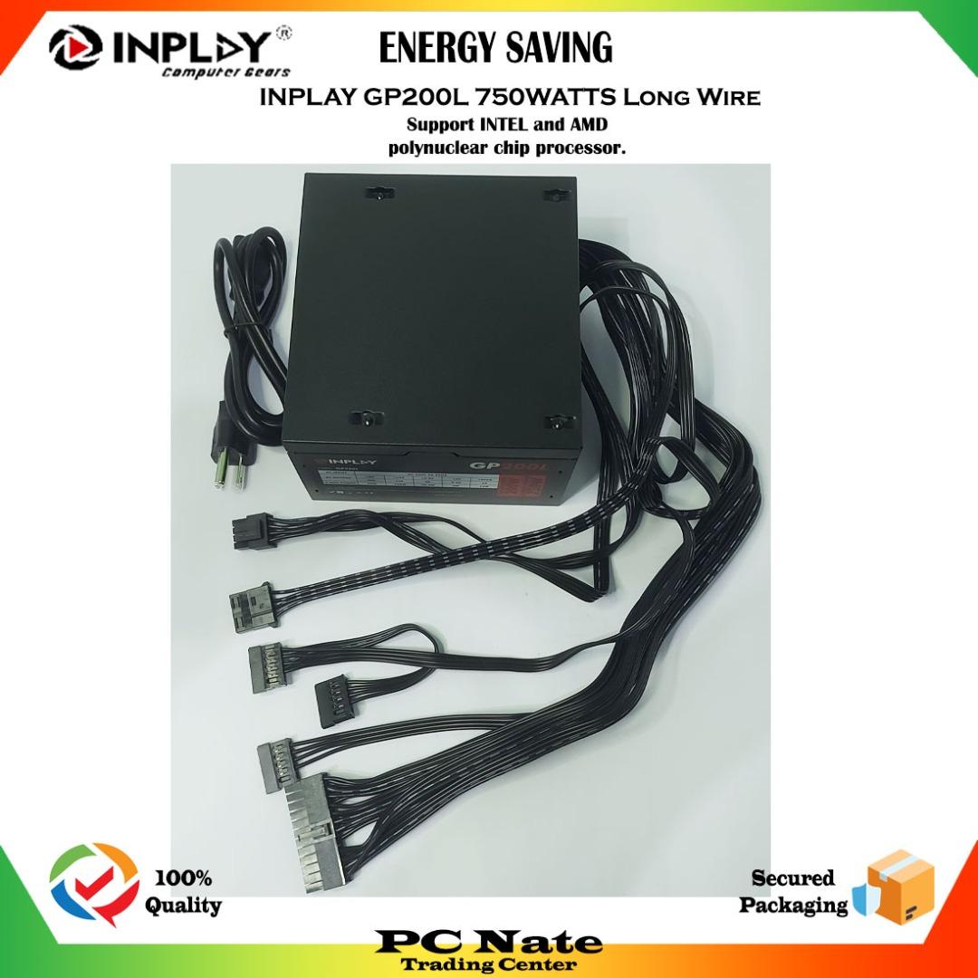NPLAY GP200L 750WATTS Long Wire (Support INTEL and AMD polynuclear chip ...