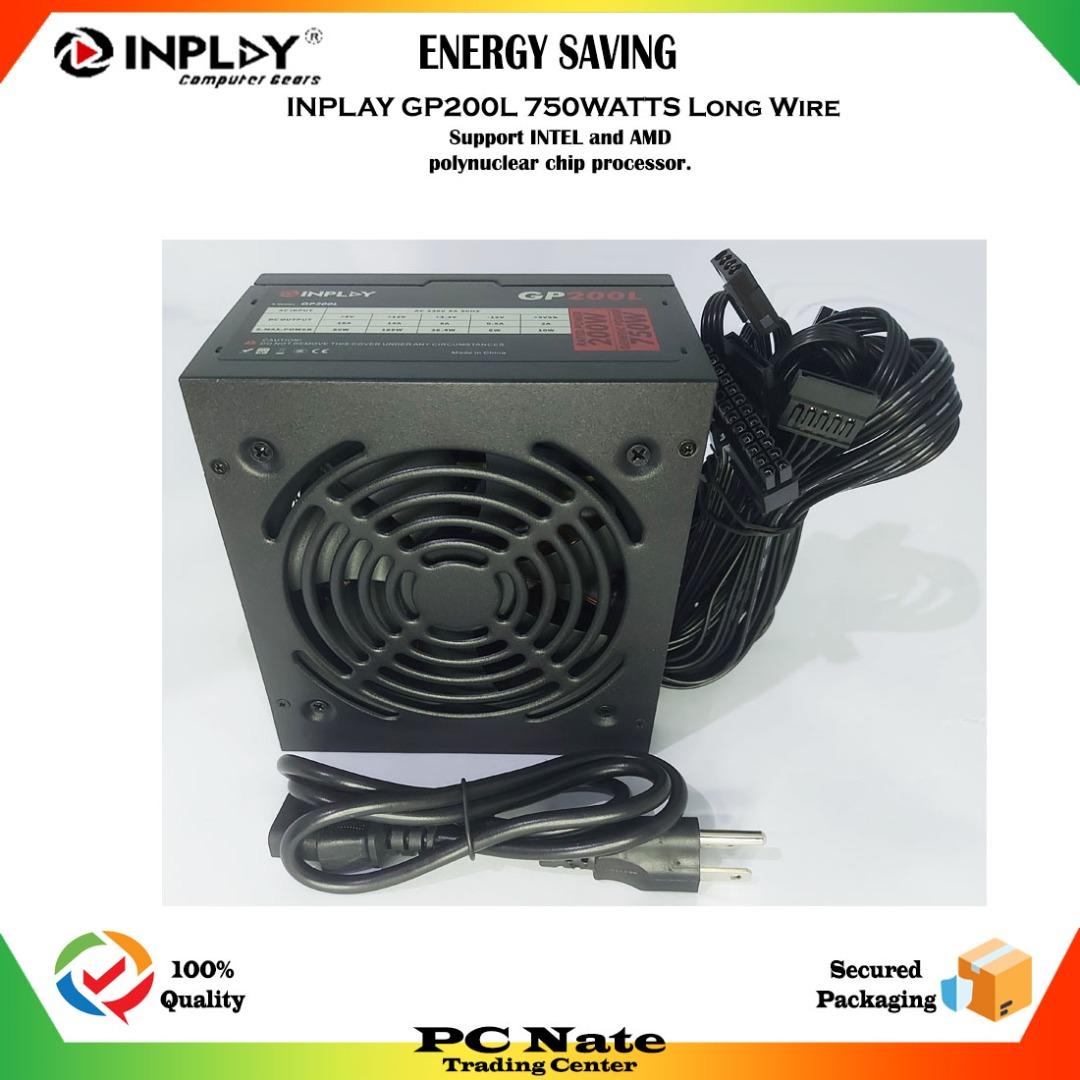 NPLAY GP200L 750WATTS Long Wire (Support INTEL and AMD polynuclear chip ...