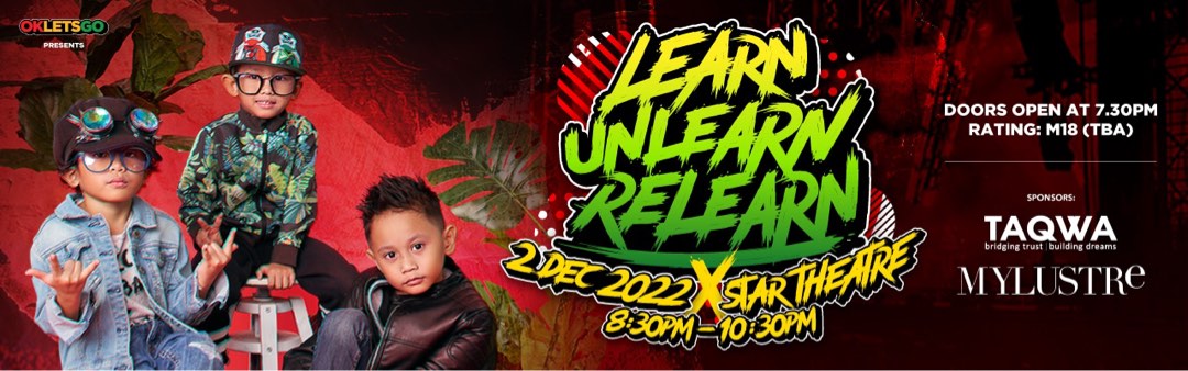 OLG LIVE Learn, Unlearn, Relearn, Tickets & Vouchers, Event Tickets on ...