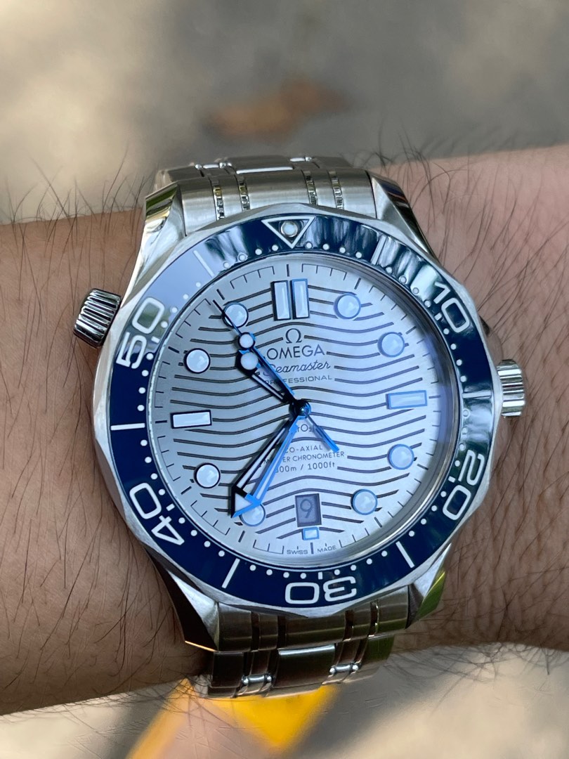 Omega seamaster 300m, Luxury, Watches on Carousell