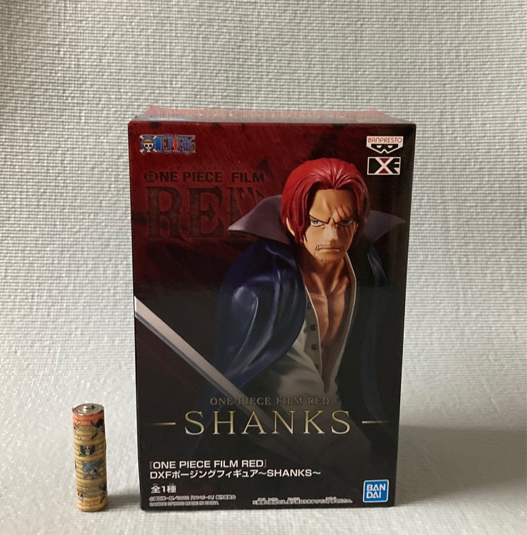 One Piece DXF Film Red Shanks, Hobbies & Toys, Toys & Games on Carousell