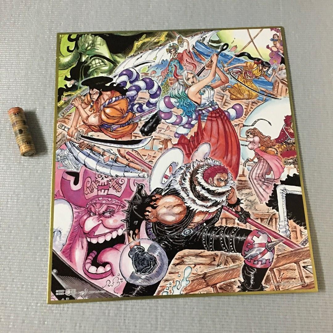 One Piece Shikishi/Cardboard Display, Hobbies & Toys, Toys & Games on ...